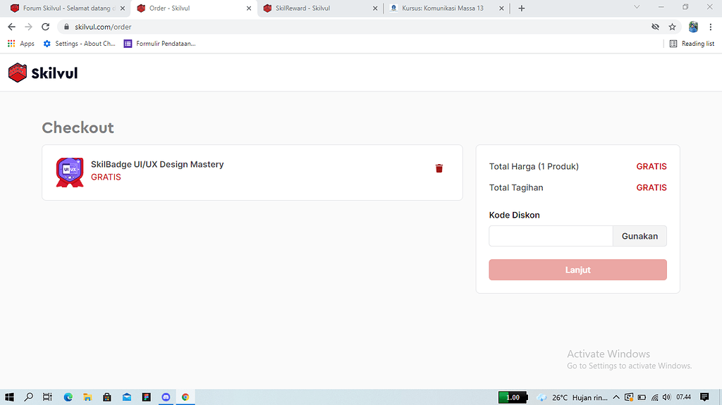 Skillbadge Uiux Design Mastery Tidak Bisa Di Klaim Uiux Design Mastery Forum Skilvul 